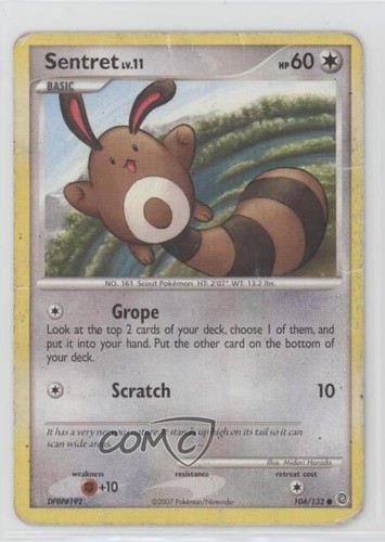 Sentret Pokémon Diamond & Pearl Secret Wonders #104 2007 READ | eBay