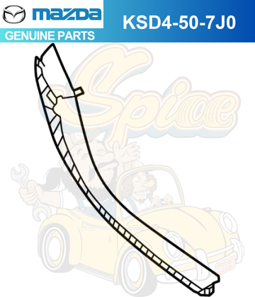 Mazda 2022-2024 CX-5 Front Molding Bumper Trim Garnish KSD4-50-7J0 ...