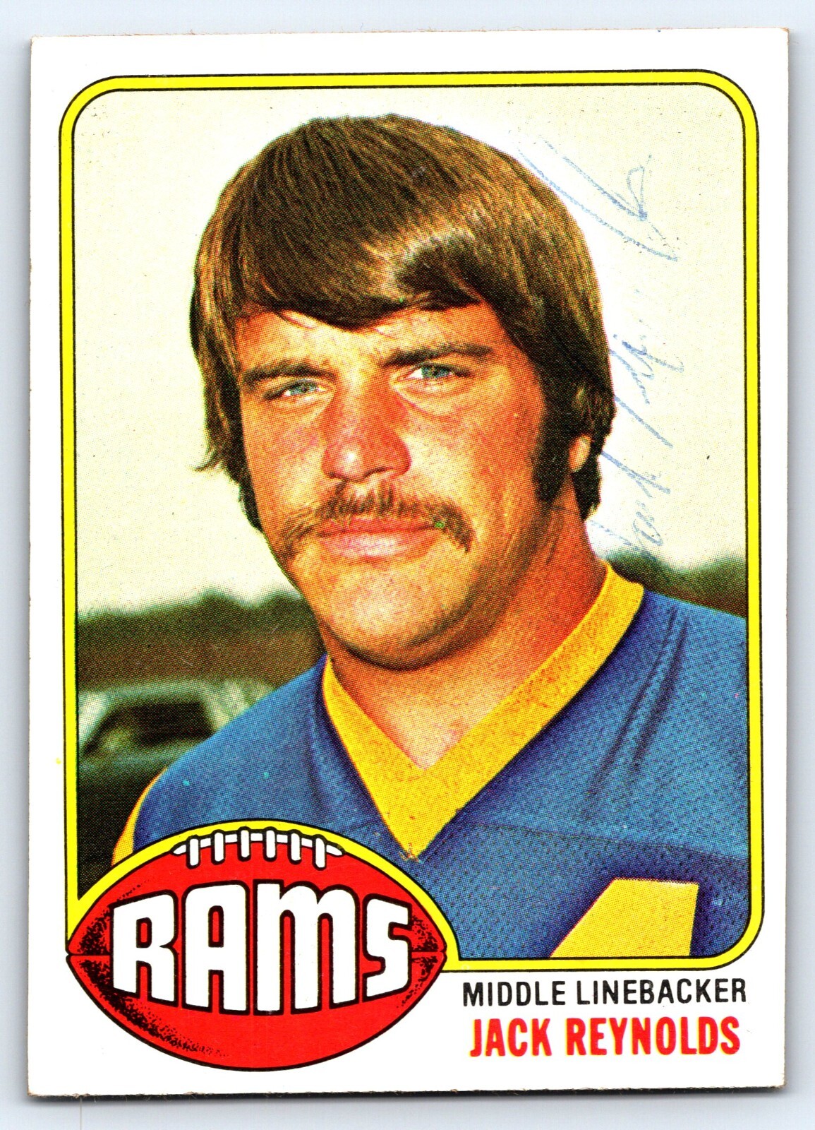 1976 Topps Jack Reynolds Autograph / Signed in person RARE 2- Super ...