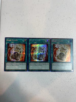 yugioh ready fusion prismatic secret rare 3x mp22-en163 playset MP22 | eBay