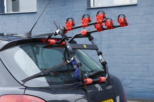 3 Cycle Carrier Rear Tailgate High Bike Rack for Nissan Qashqai Juke ...