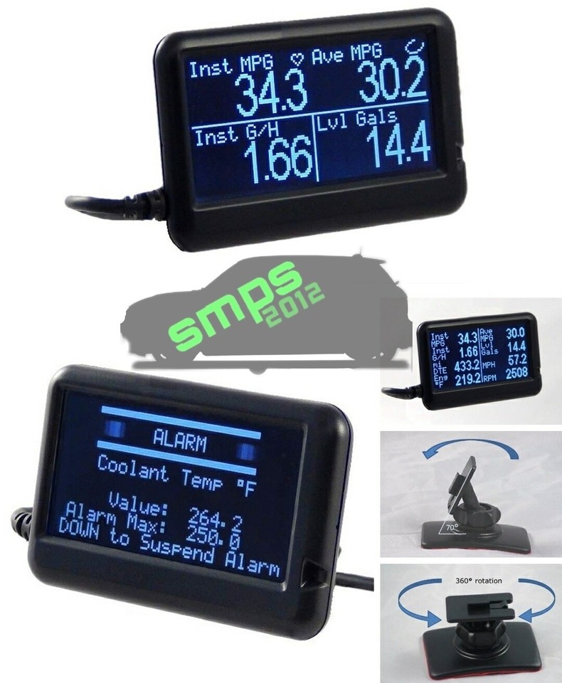 Mini R56 Ultra Gauge EM Plus OBD II, OBD2 Code Scan Tool UltraGauge v1 ...
