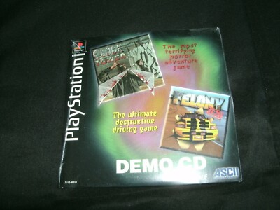 ASCII Demo Disc: Clock Tower And Felony 11-79 Sony Playstation Brand ...