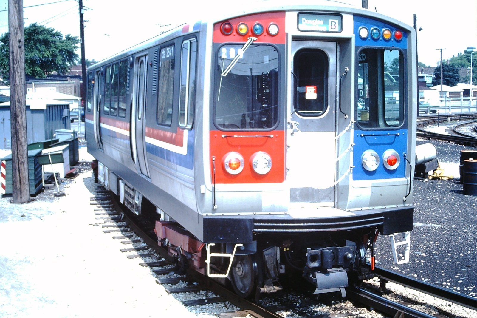Original 1978 CTA Chicago Transit Authority Berwyn Yard Slide #7246 | eBay