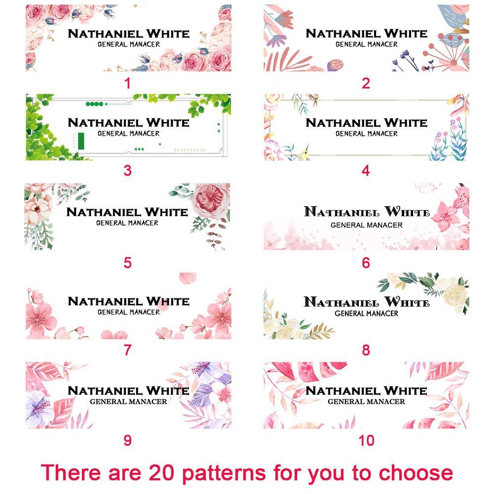 Acrylic Customized Transparent Crystal Name Display Block Personalized ...