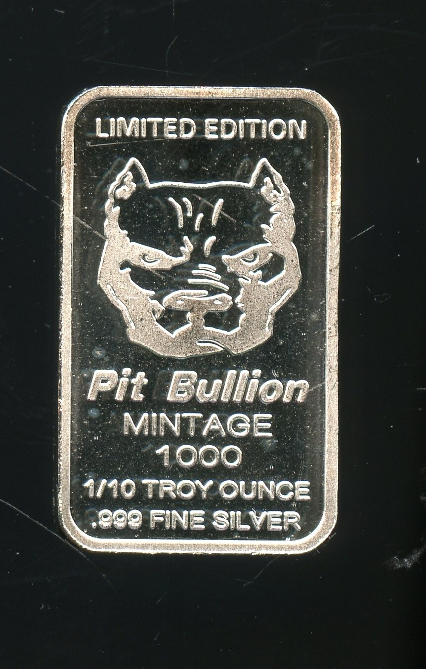 PIT BULLION Richie Rich Stew. Eat the Rich Series 1/10th OZ .999 Fine ...