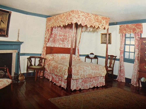 Lafayette Bedroom Mount Vernon Virginia by Walter H Miller Postcard ...