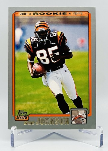 2001 Topps Collection #340 Chad Johnson Rookie Card Bengals | eBay