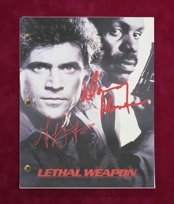 Lethal Weapon Complete Movie Script With Reproduction Signatures | eBay