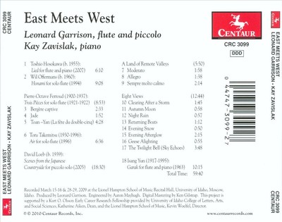 LEONARD GARRISON EAST MEETS WEST NEW CD 44747309927| eBay