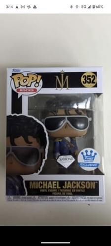 Funko Pop! Rocks #352 Michael Jackson Diamond (Funko Exclusive) | eBay
