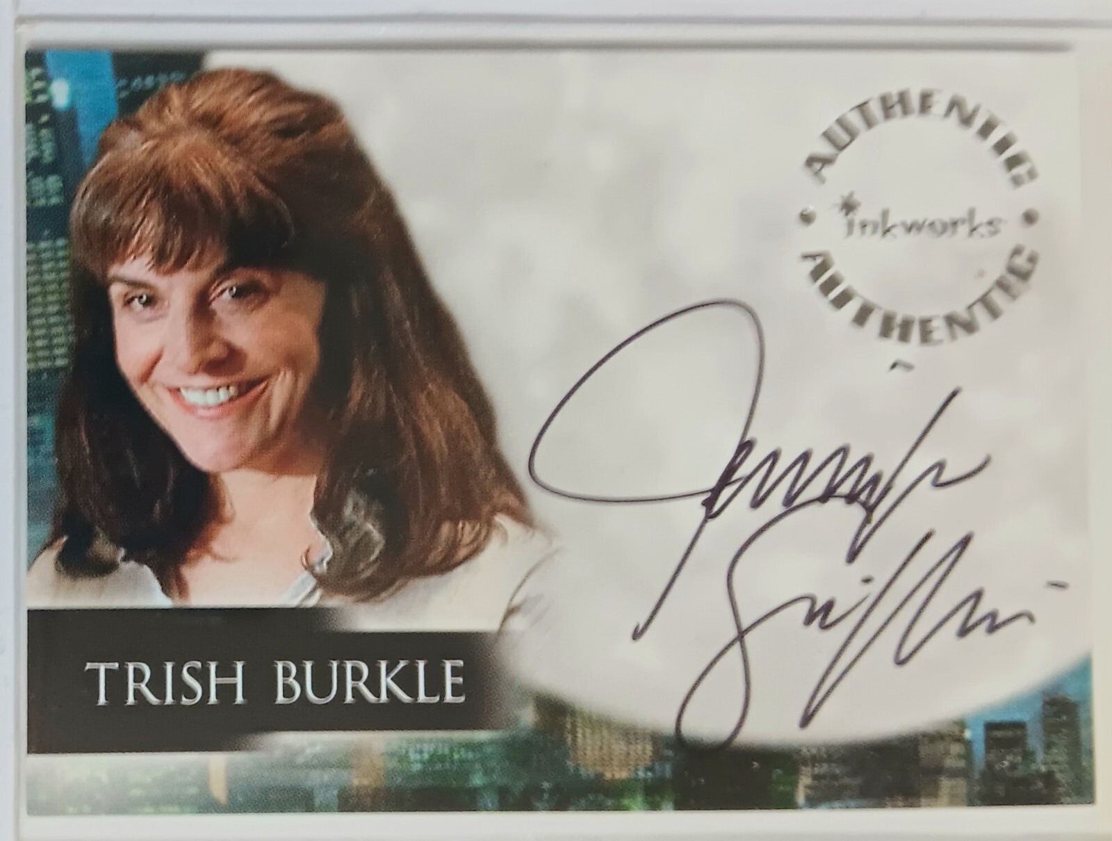 Angel Inkworks Autographed Card A44 Jennifer Griffin as Trish Burkle ...