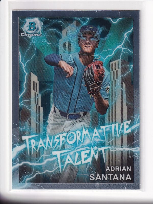 2023 Bowman Draft Adrian Santana Transformative Talent Rays #TT-4 | eBay