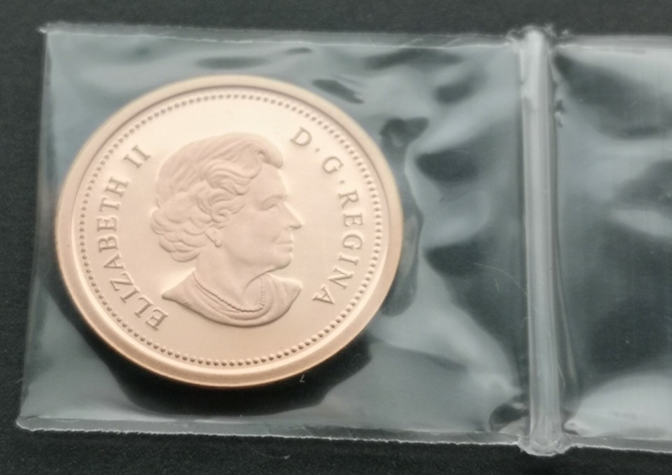 ** CANADA ONE CENT 2006 ** PROOF ULTRA HEAVY CAMEO ** NON MAGNETIC ...