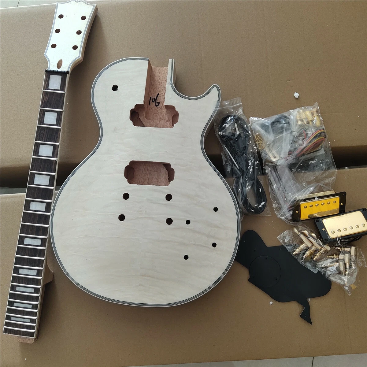 Unfinished Electric Guitar Kits