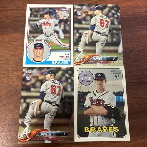 4 Card AJ Minter Rookie Card Lot | eBay