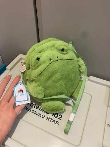 RICKY RAIN FROG BAG Crossbody Soft Plush Bag Toy Gift B | eBay