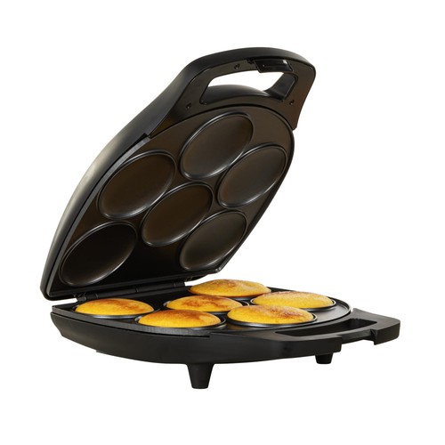 Non-Stick 6-Section Multi-Food Maker - Arepas, Mini Pancakes, Corncakes ...