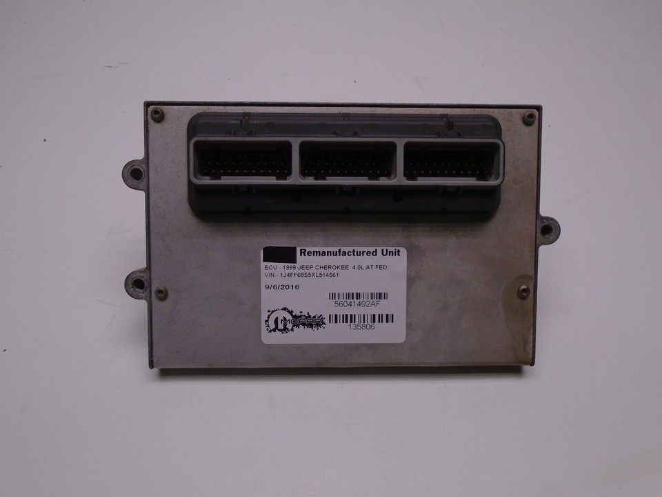 '99 Jeep Cherokee REMAN ECU ECM computer 4.0 liter P56041492AF | eBay