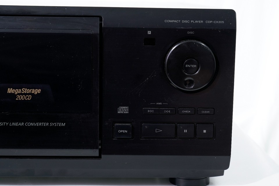 Sony CDP-CX205 200 CD Disc Changer Player | eBay