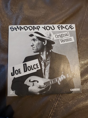 DISQUE VINYLE 45-TOURS. JOE DOLCE.SHADDAP YOU FACE | eBay