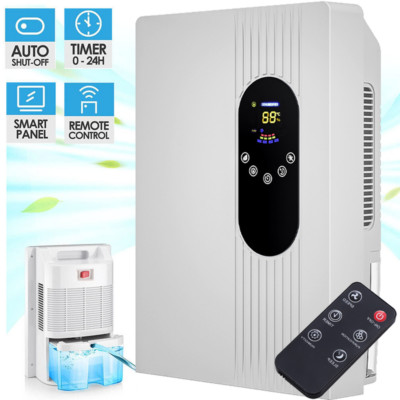 2200ml Dehumidifier with Air Purifier Portable for Condensation ...