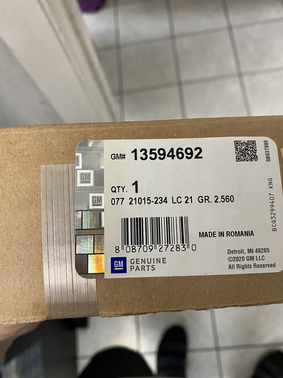 Genuine GM Body Control Module 13594692 | General Motors | 1 Year