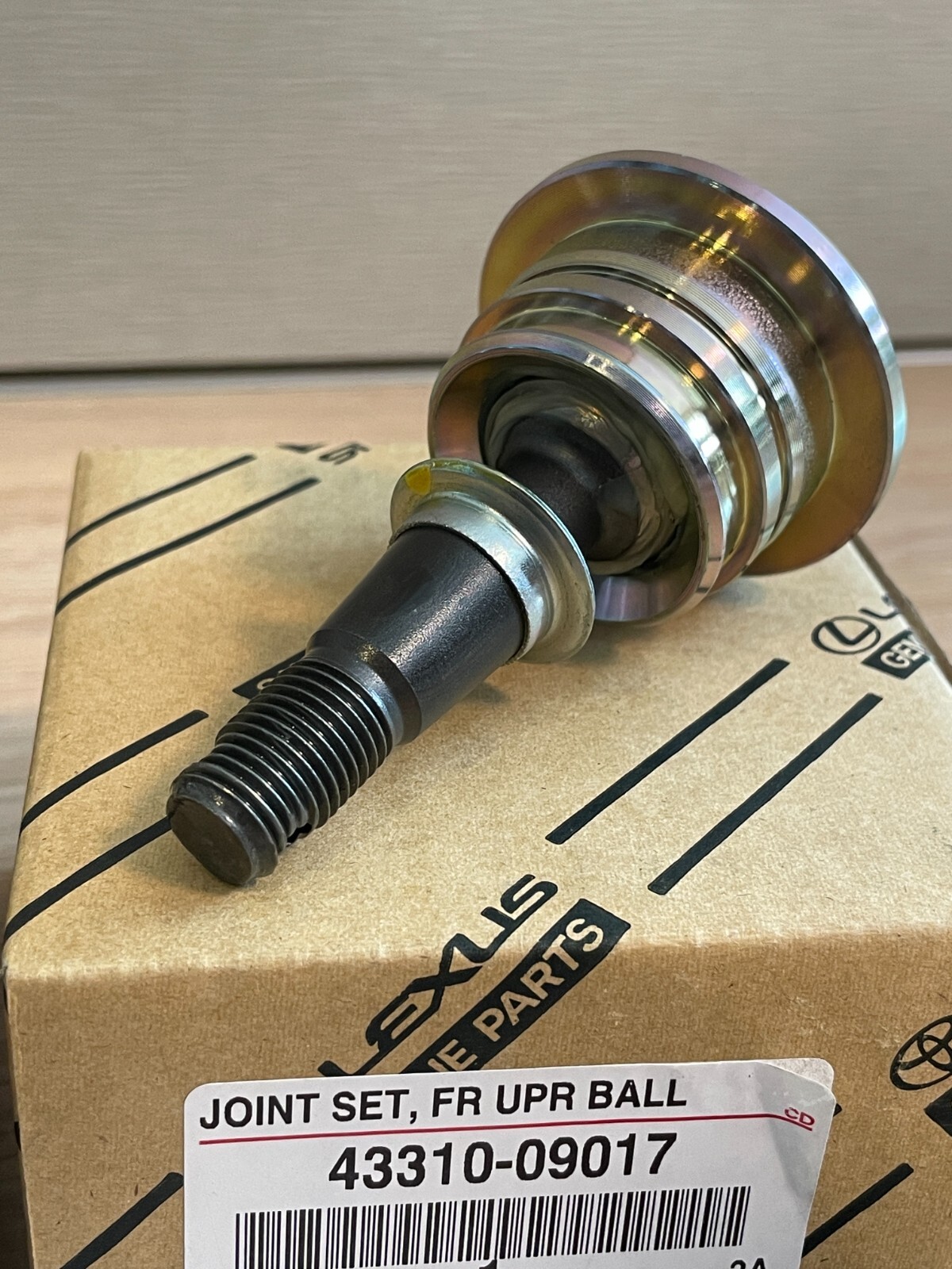 Toyota Hilux Fortuner Front Upper Ball Joint Pair 43310-09017 | Genuine ...