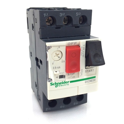Motor circuit Breaker GV2ME08 034309 Schneider 2.5-4.0A GV2-ME08 | eBay