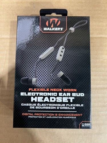 Walkers GWP-RPHE Rope Hearing Enhancer Rechargeable Electronic Earplugs ...