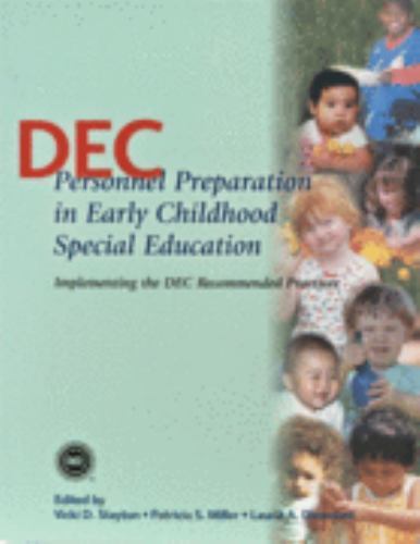 DEC Personnel Preparation in Early Childhood Special Education ...