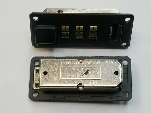 Generic Replacement Combination Lock for Briefcase Luggage Presto ...