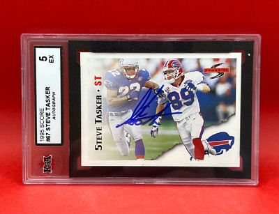 1995 #67 STEVE TASKER SCORE AUTO - KSA 5 EX | eBay