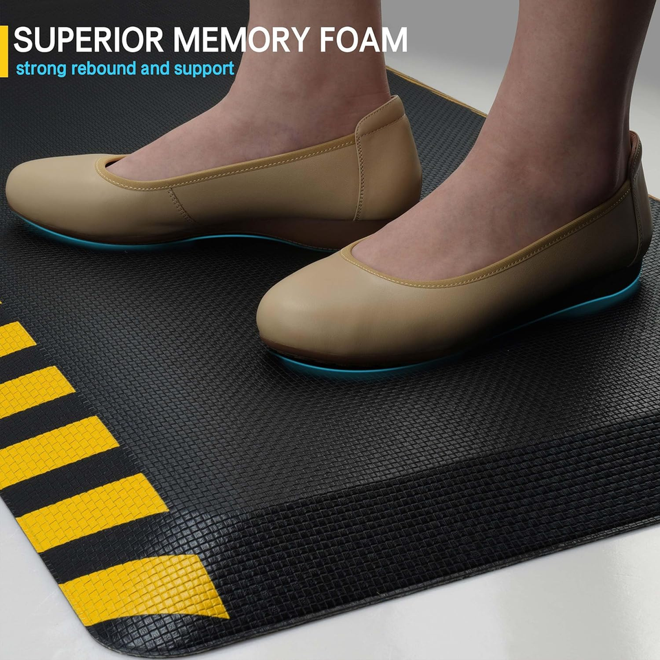 anti Fatigue Mats Industrial, Ergonomic Standing Floor Mat, Work Mats ...