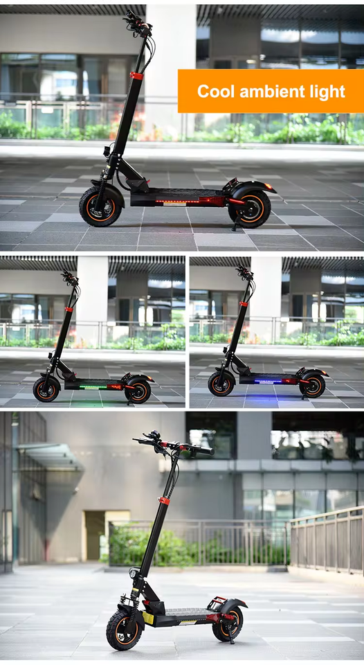 800W 48V 15Ah Electric Scooter Adults 31Miles Max Load 265LBS Commuting ...