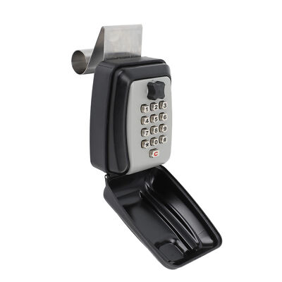 Car Window Key Safe Box Multi-Purpose Push Button Key Lock Box 12 Digit ...