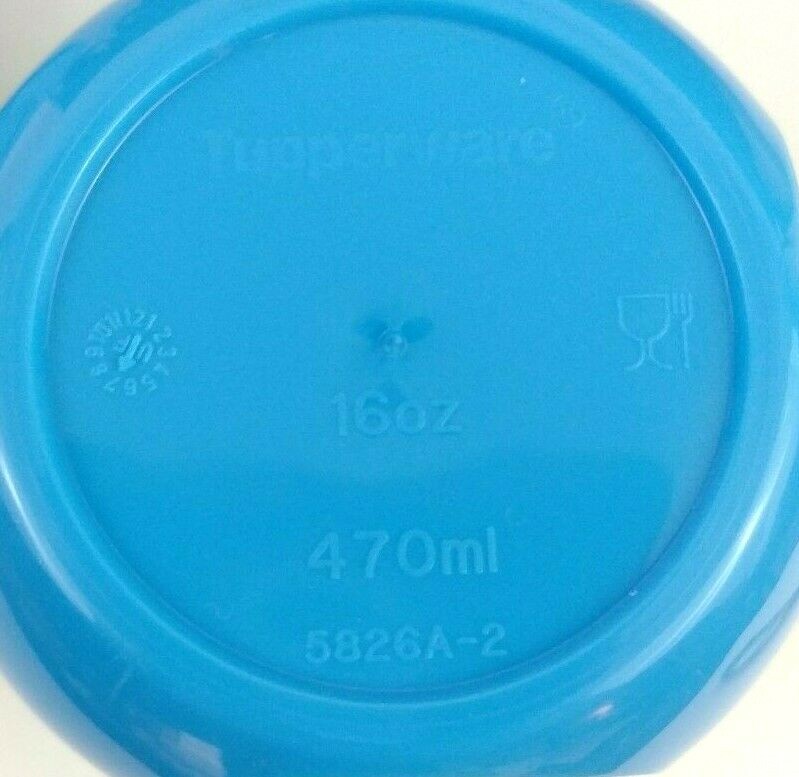 Tupperware Clear Impression 11 Piece Mixing Serving Bowls, Cups, Plates ...