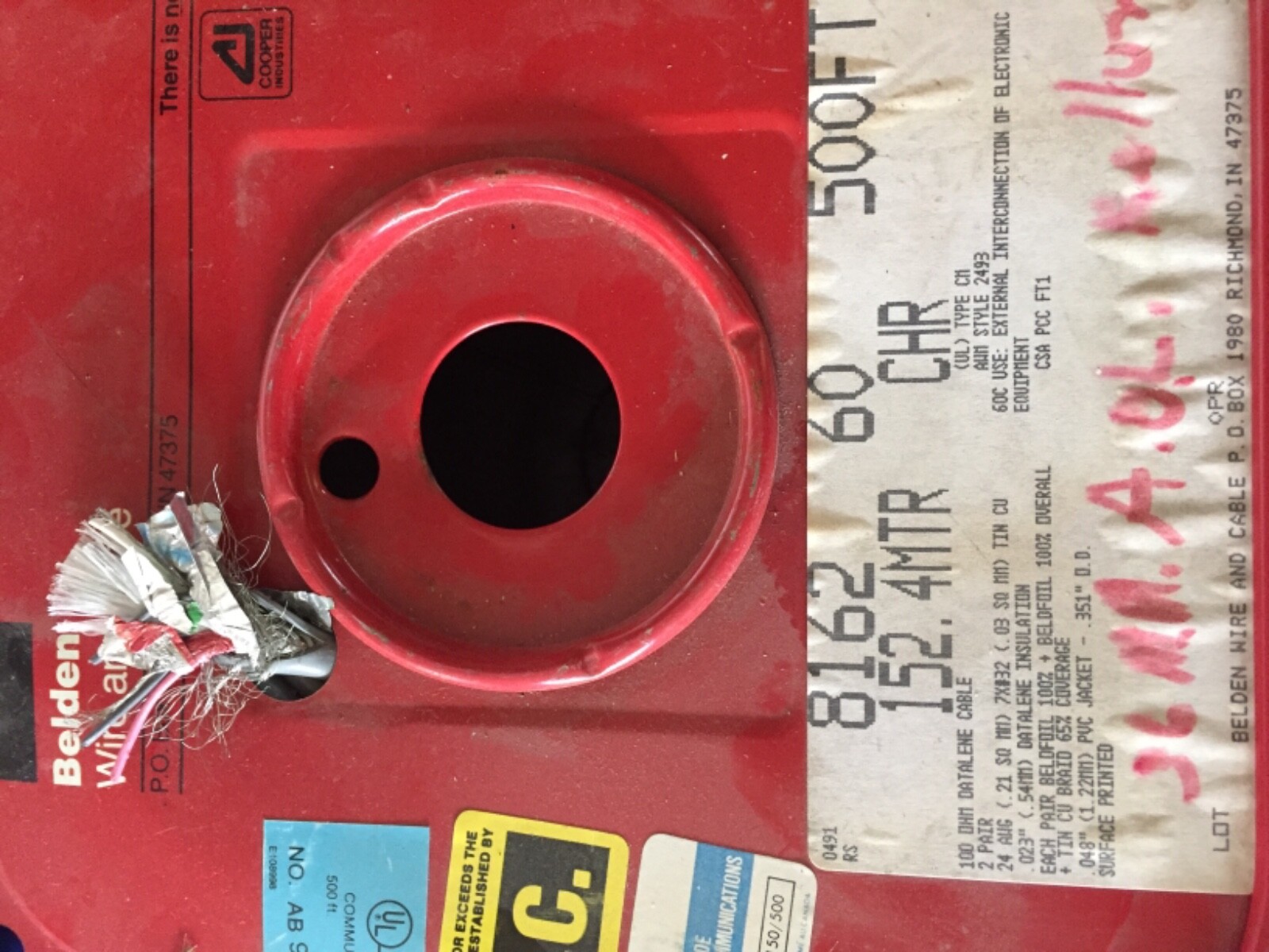 10’ Belden 8162-060 - Multipair Shielded Cable, Chrome, 2 Pair, 24 AWG ...