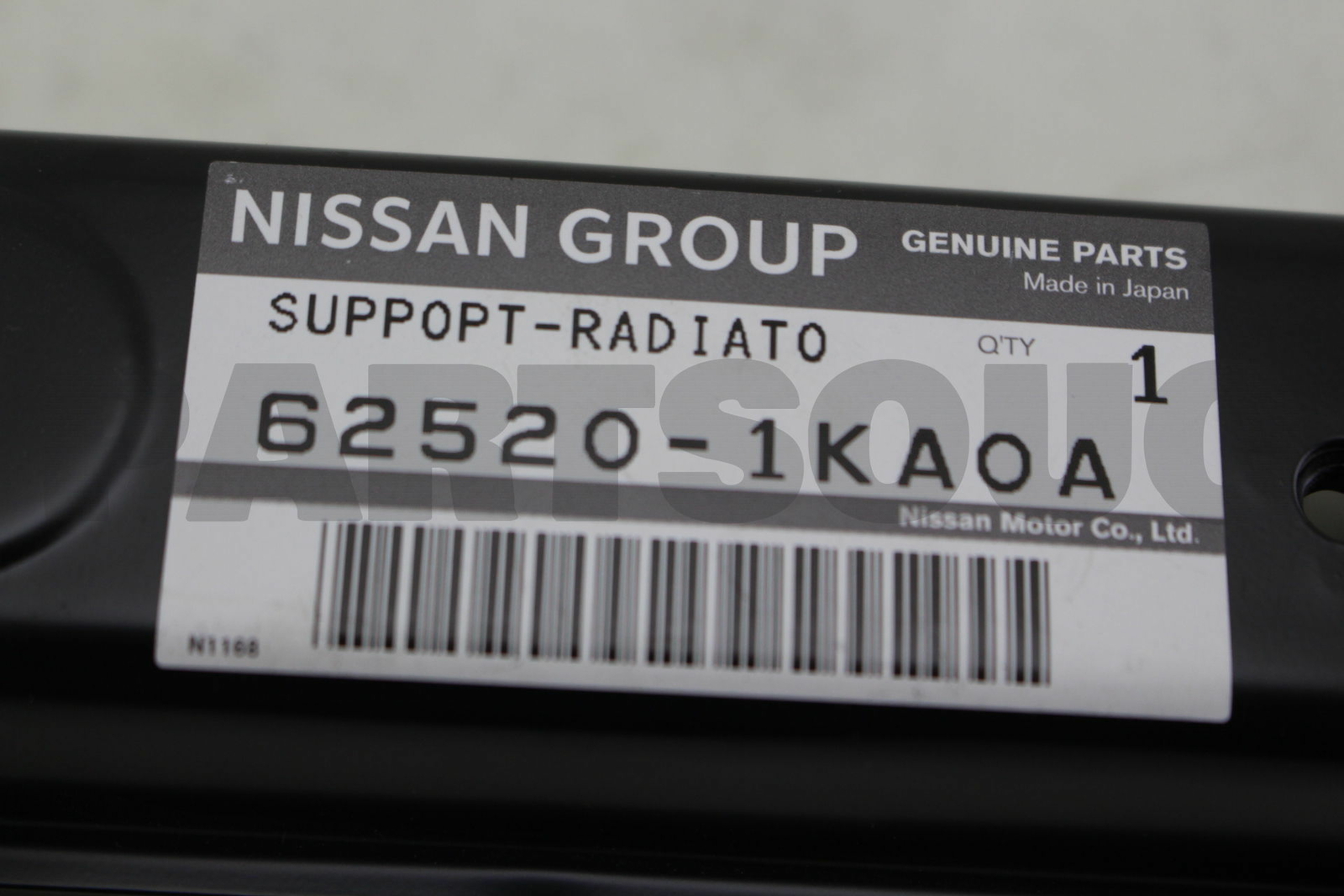 625201KA0A Genuine Nissan SUPPORT-RADIATOR CORE SIDE,RH 62520-1KA0A | eBay