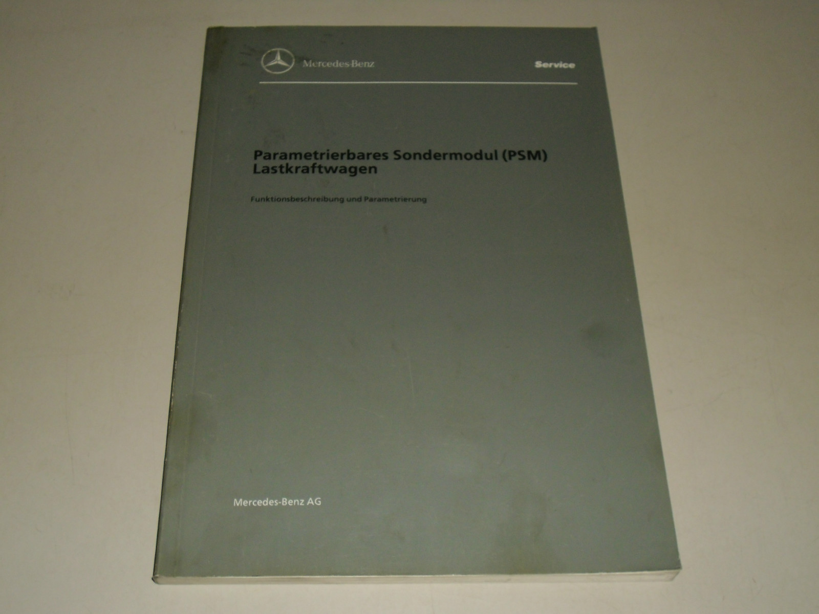 Werkstatthandbuch Mercedes Benz Parametrierbares Sondermodul PSM LKW ...