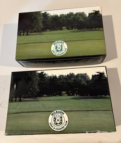 Titleist DT Carry Golf Balls NEW One Dozen Milburn CC Logo Overland ...