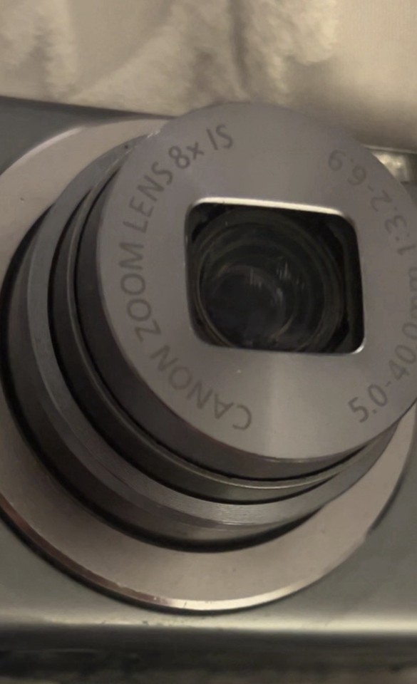 Grey Canon IXUS 165 Digital Camera, 32GB SD Card, Case + Battery (No ...