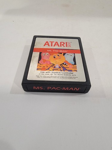 Pac-Man (1981) & Ms. Pac-Man (1982) Atari 2600, Cartridges Only ...