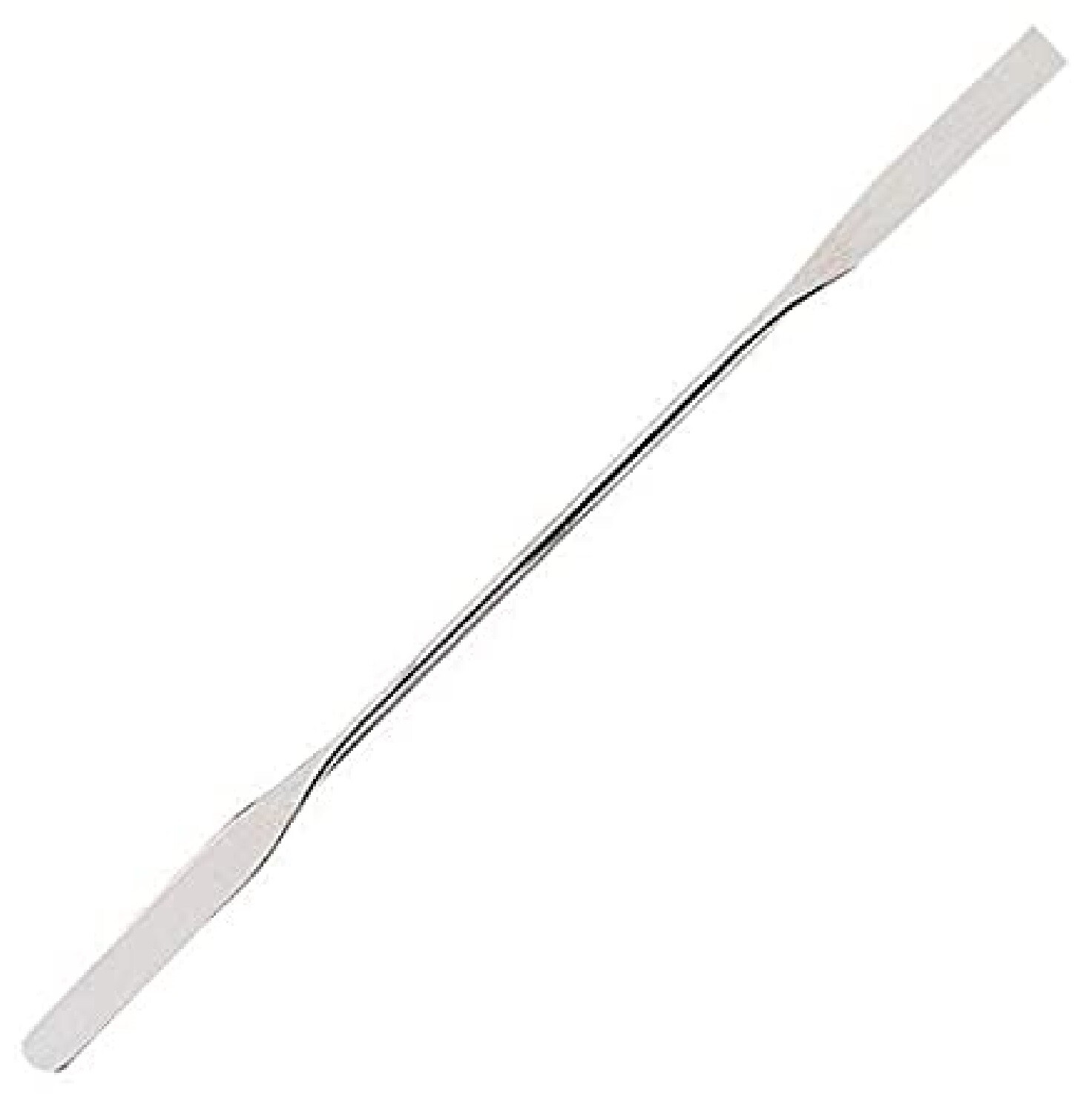 Square & Round End, 7" Stainless Steel Double Ended Micro Lab Spatula ...