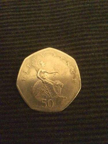 2006 Britannia 50p coin Fifty Pence Coin Queen Elizabeth II Lady of ...