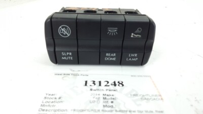 FREIGHTLINER Rocker Switch Panel Sleeper Mute, Rear Dome, Lower Lamp | eBay