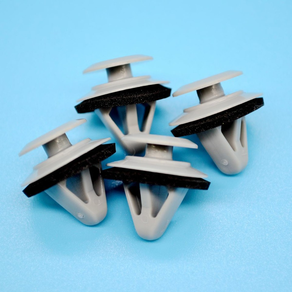 10pcs Gray Rocker Panel Retainer Clip Fastener Screw Clamp for Mazda 6 ...