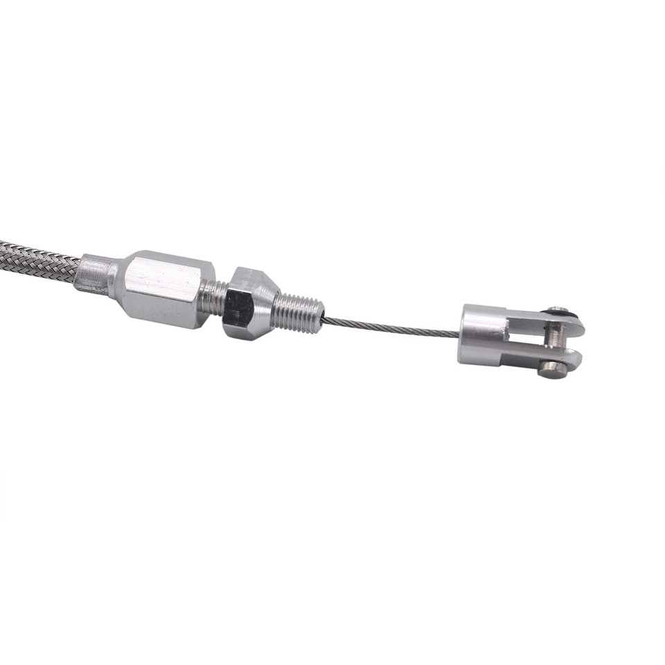 Universal 24" Stainless Steel Throttle Cable Braided for Ford GM ...