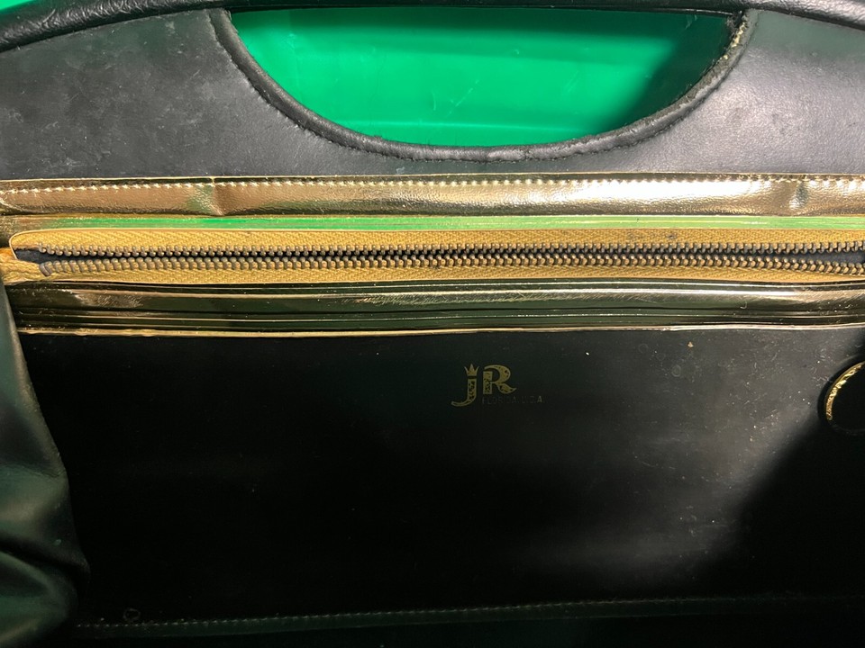 JR Tweed Purse with clip closure - 14 x9x3 with handle | eBay