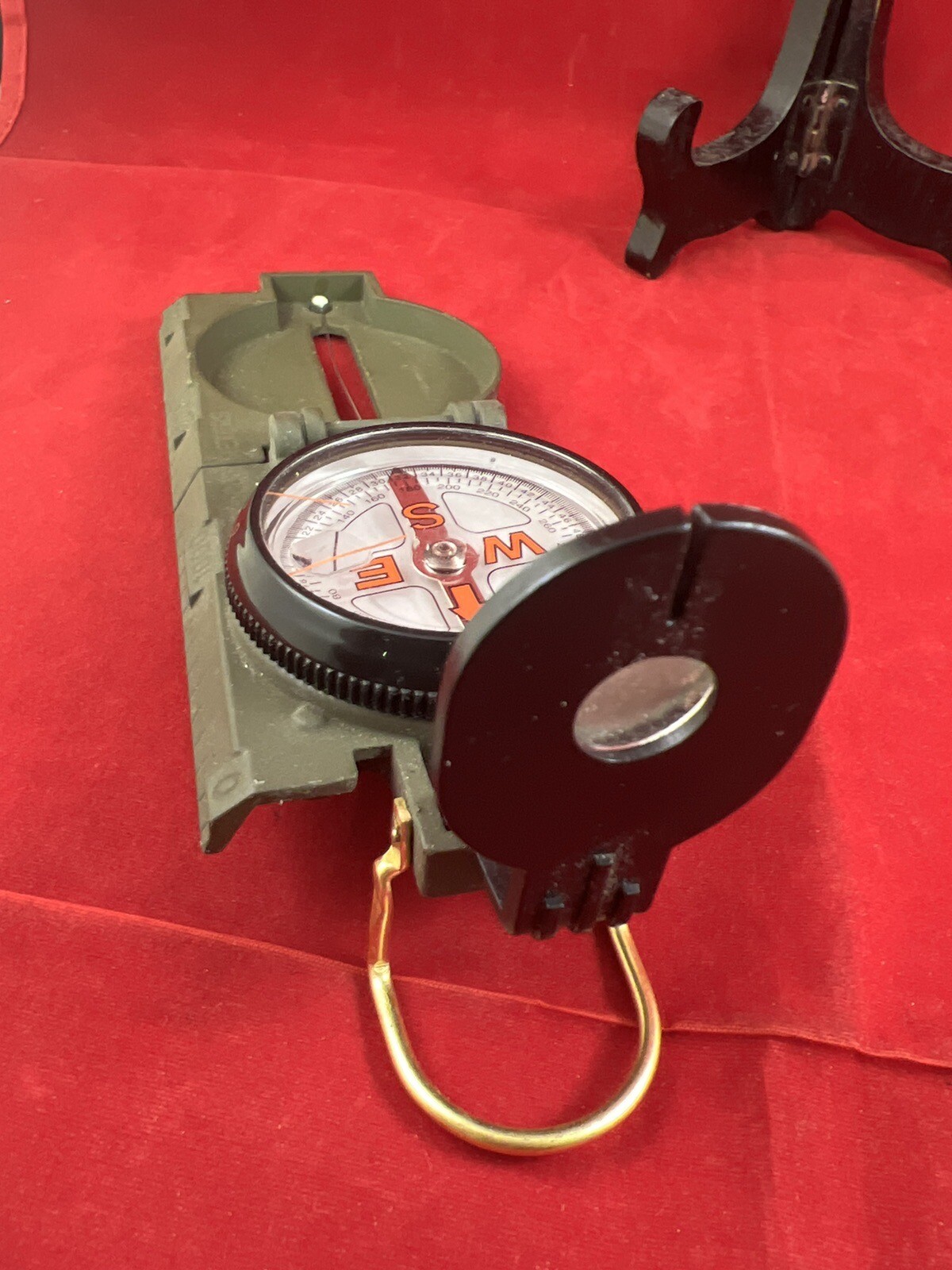 Eddie Bauer Lensatic Metal Compact Compass - 3” | eBay